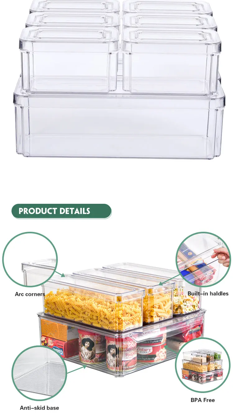 1114 800ml Cheap Small Plastic Dry Food Storage Containers Set - Buy ...