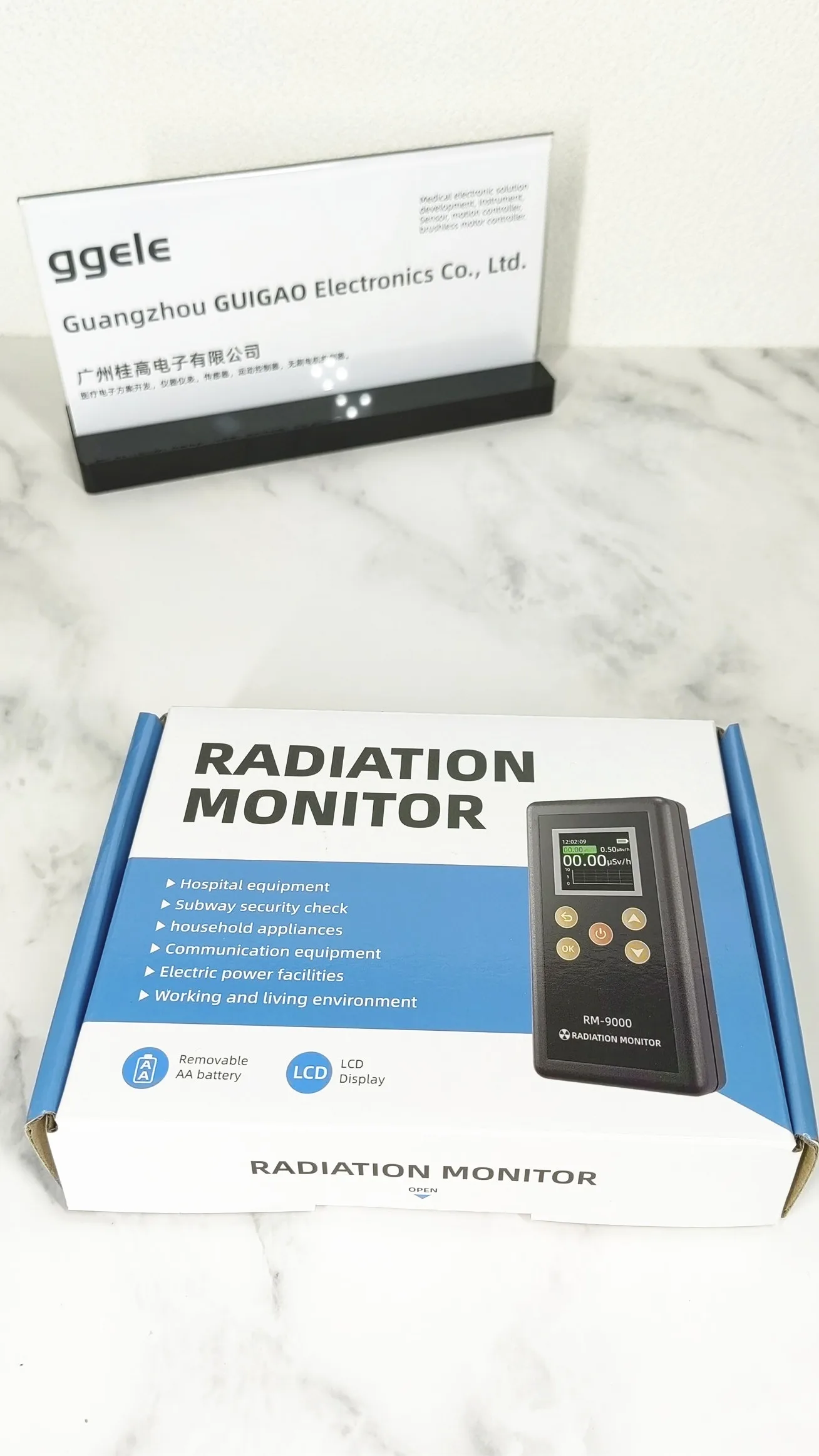 Personal Nuclear Radiation Monitor X Ray Y Ray Beta Detector Gamma ...