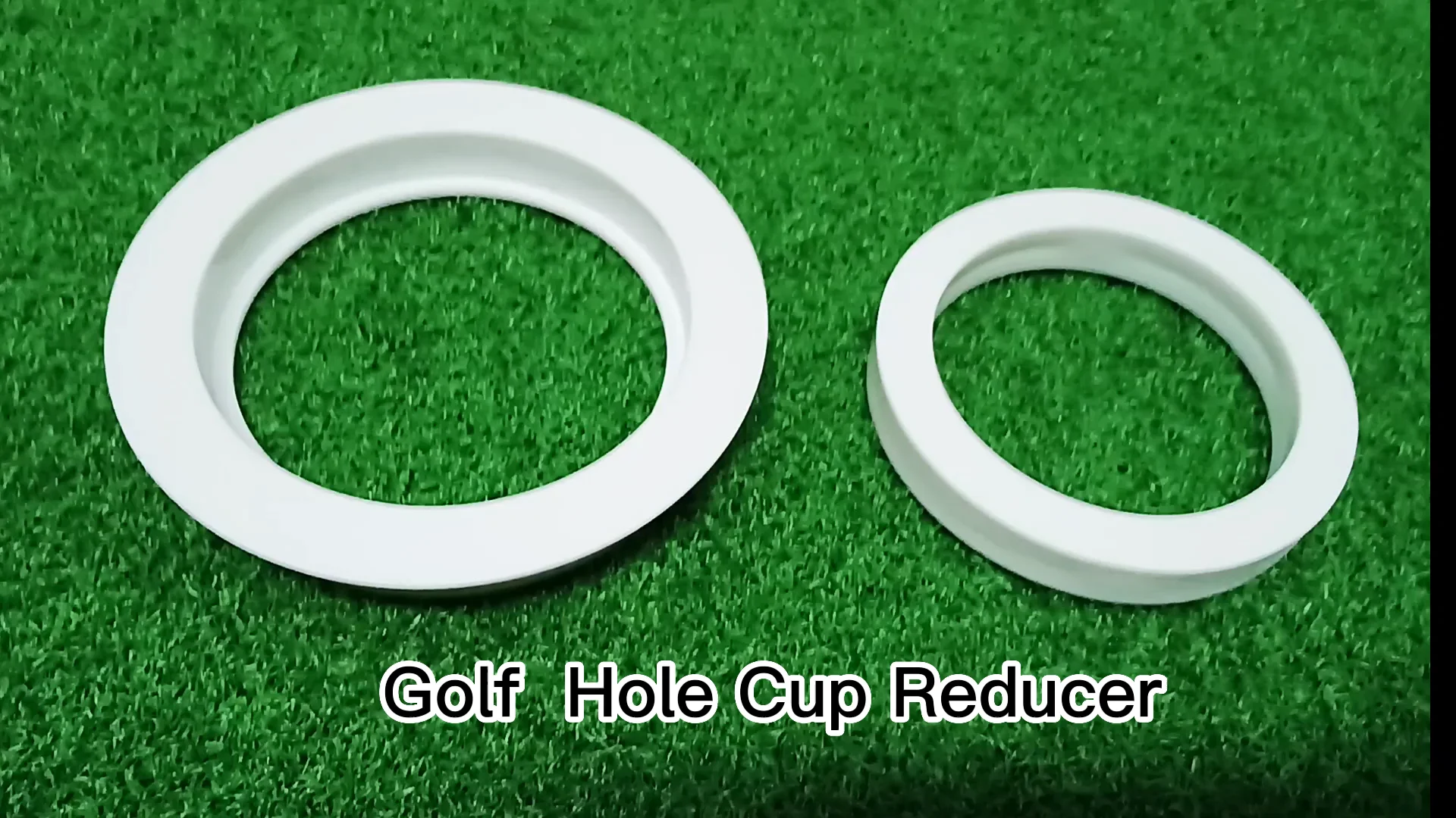 High Quality Indoor Outdoor White Plastic Golf Green Putting Hole Cup ...