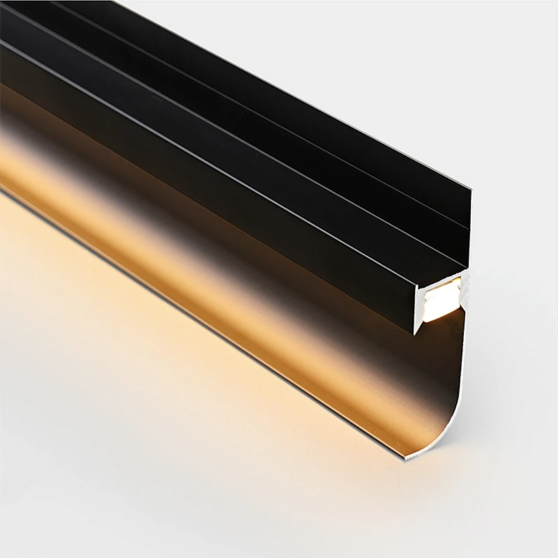 50CM Aluminum Alloy Profile LED Strip Lamp Bar Wall-Mounted Corner ...