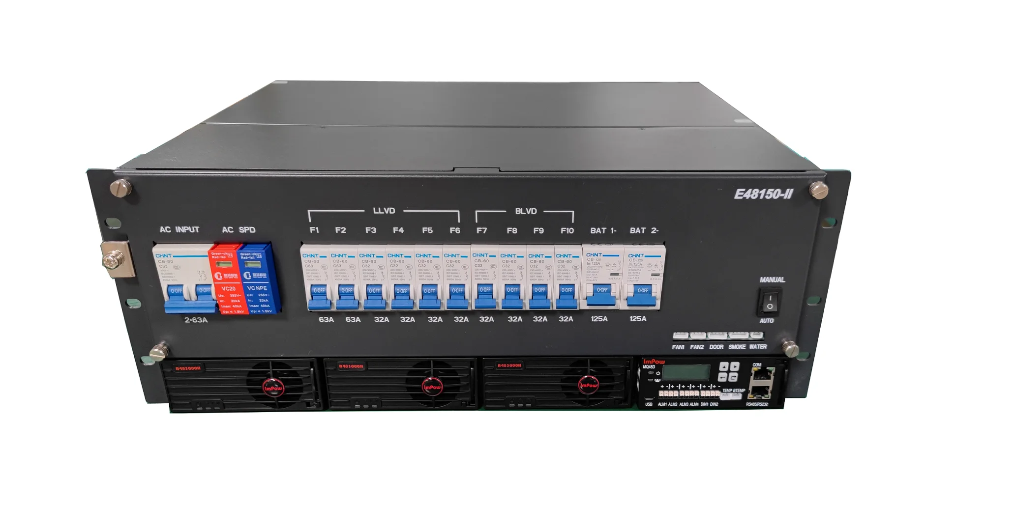 Telecom Power System - 5U 200A 48V Rectifier 1200w-3000w