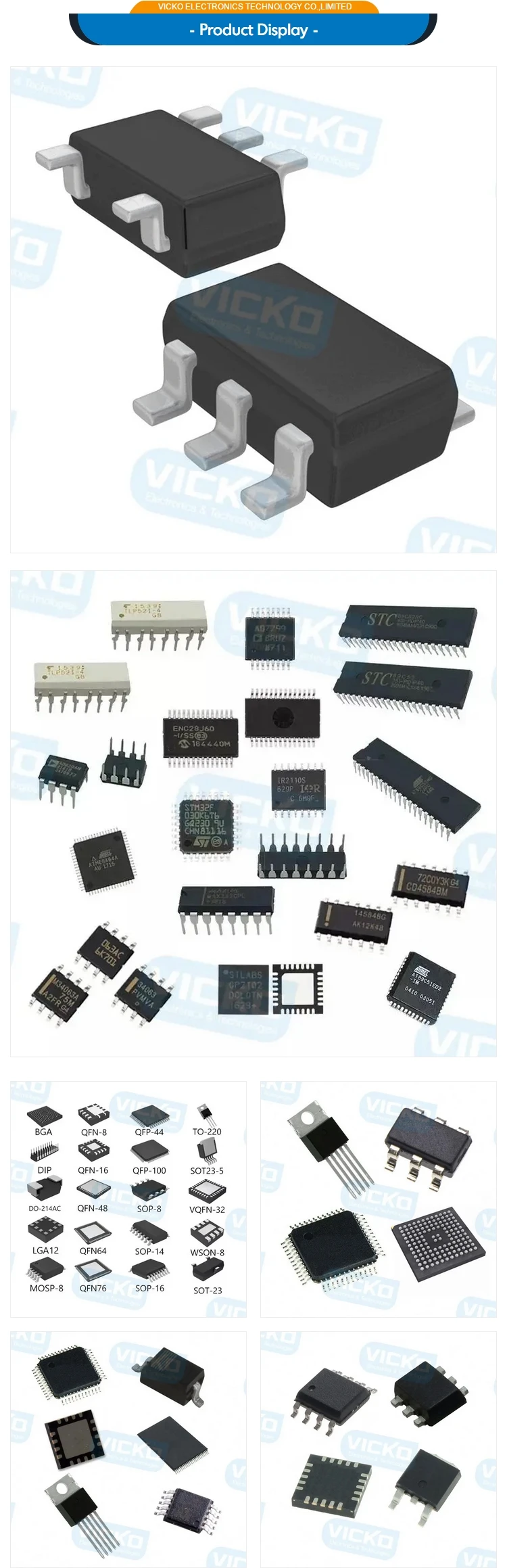 Vicko Pmic Ic Power Management Supervisor 1 Channel Sot25 Xc6123c737mr ...