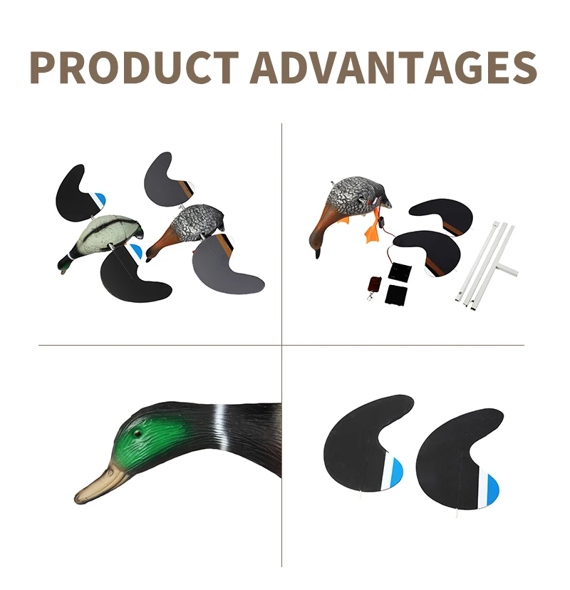 SQ301 - Outdoor Hunting Flying Shooting Electric Duck Decoy