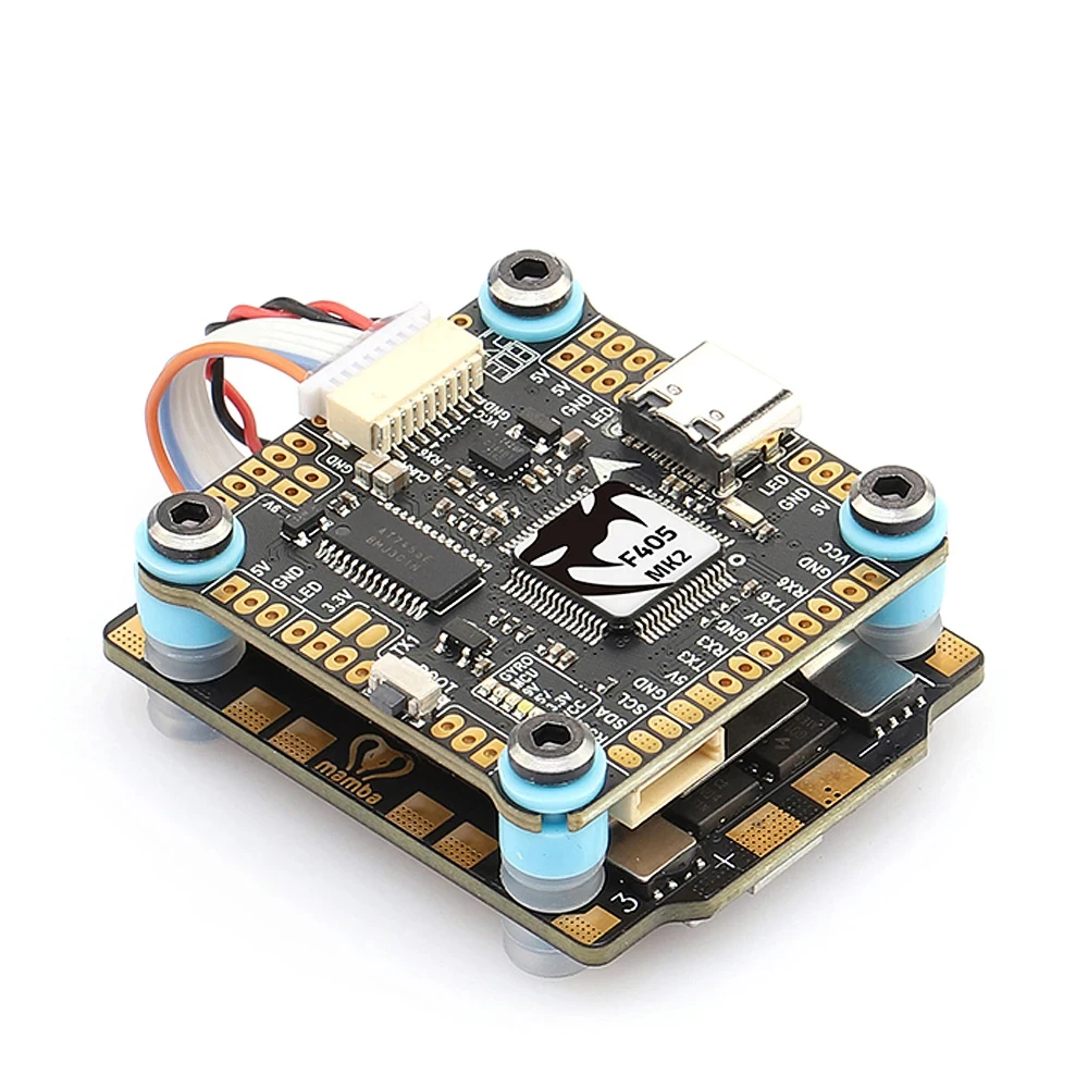 Mamba F405 Mk2 V2 (icm42688p) Flight Controller W/blheli_s F40/ F55_bls ...