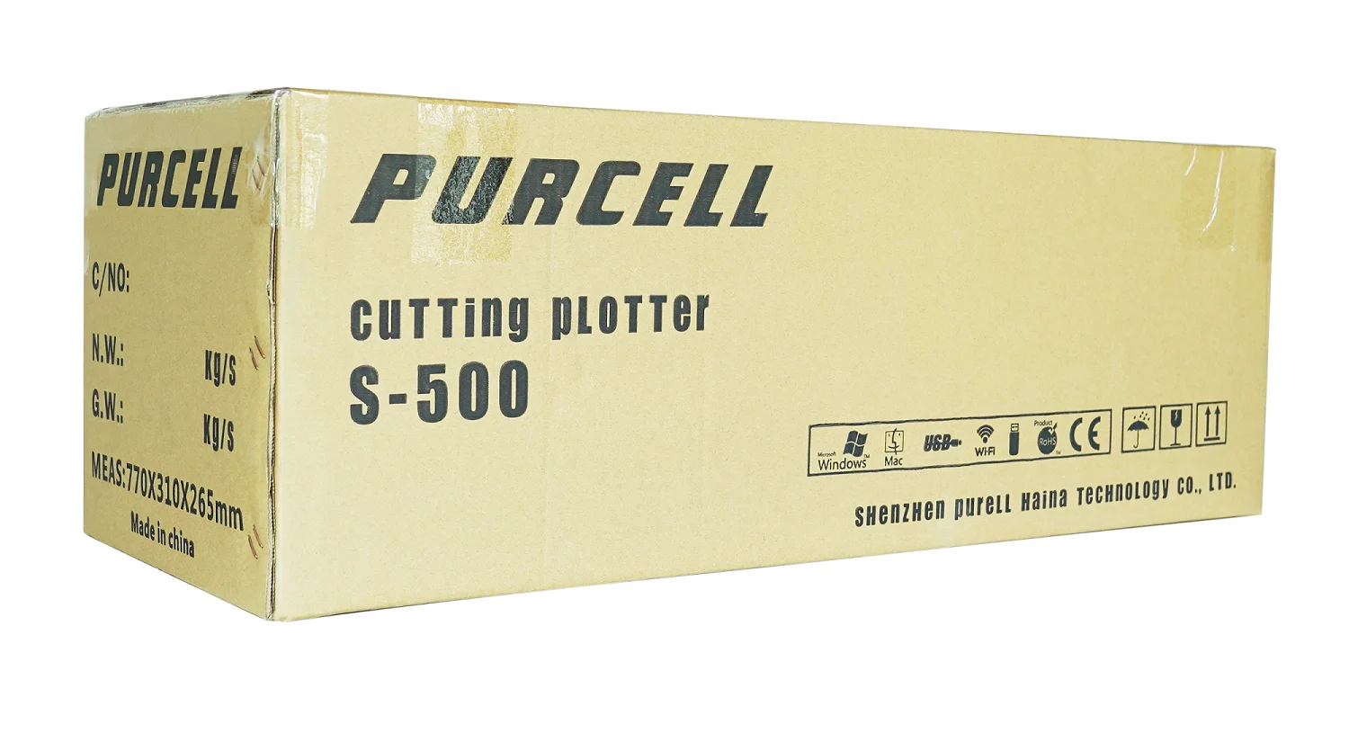 Purcell Pt Series Digital Flatbed Cutting Plotter Paper Box Carton ...