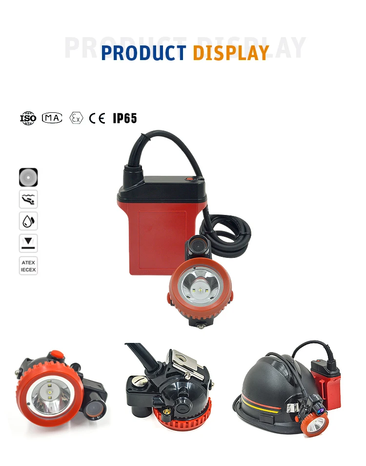 Explosion-Proof Rechargeable LED Mining Light with Camera - OEM