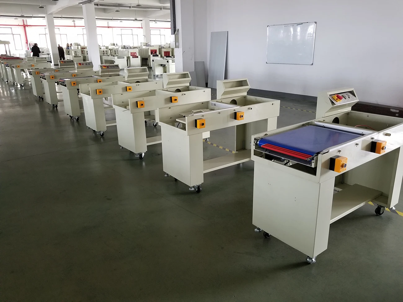 Semi Automatic L Bar Heat Film Shrink Tunnel Wrapper