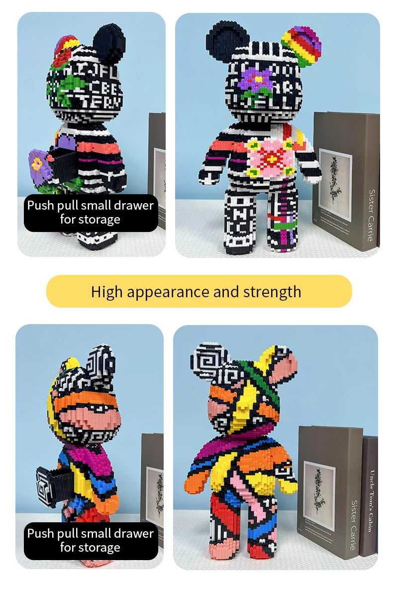 Wholesale Bear Building Blocks - 46cm Educational Toy Model for Ages 14 ...