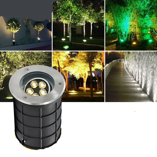 Waterproof Ip65 Outdoor Buried Lamp 10w Recessed Led Underground Floor ...