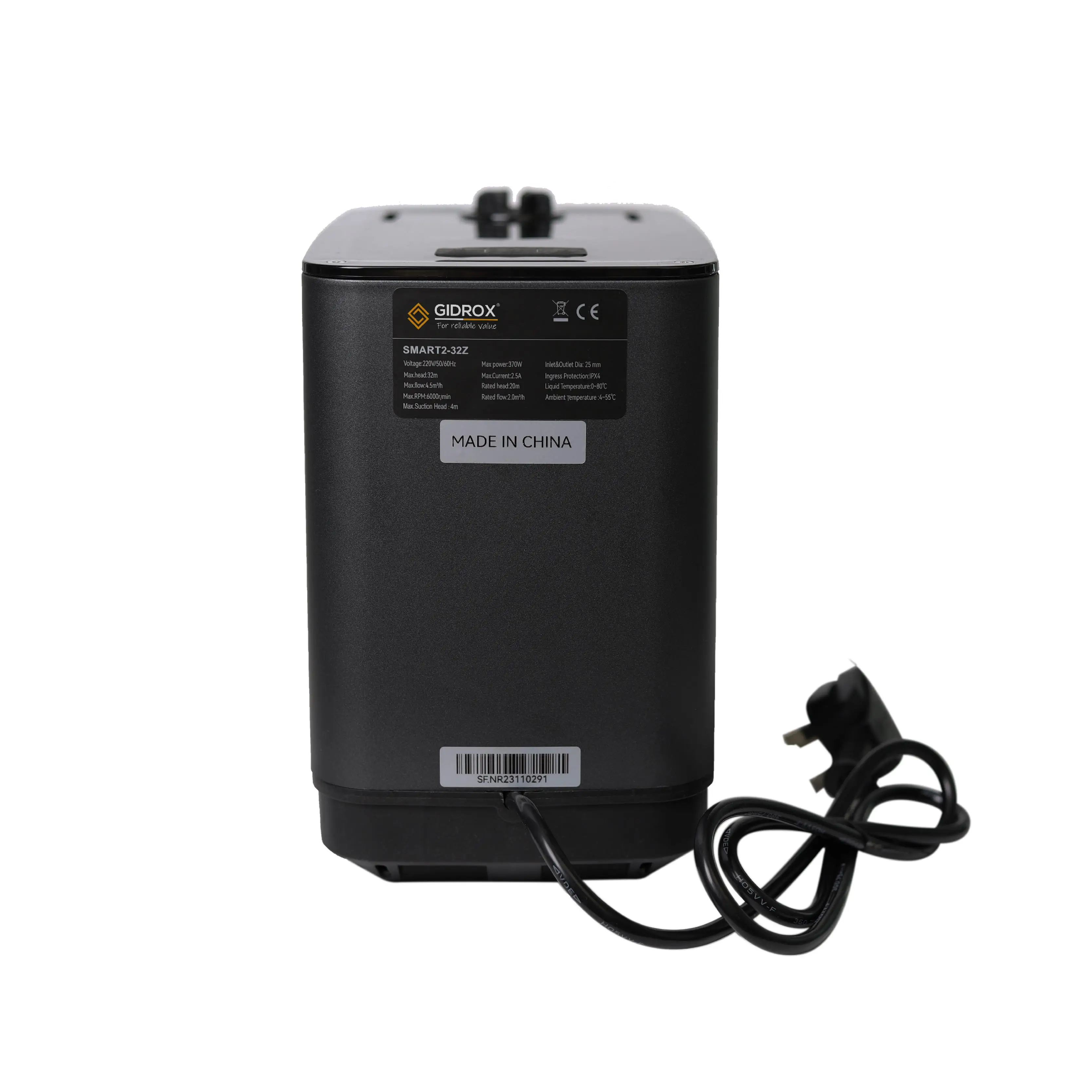 GIDROX Water Booster Pump - Intelligent Variable Speed System