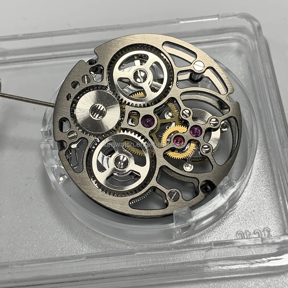 Hangzhou 36K0D Skeleton Hand Automatic Tourbillon Movement with Over ...