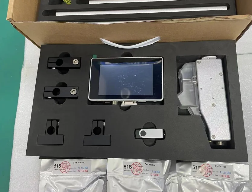 Automatic Tij 2.5 Technology Inkjet Coding Machine Used Screen Printer for Egg Farm New Expired ...