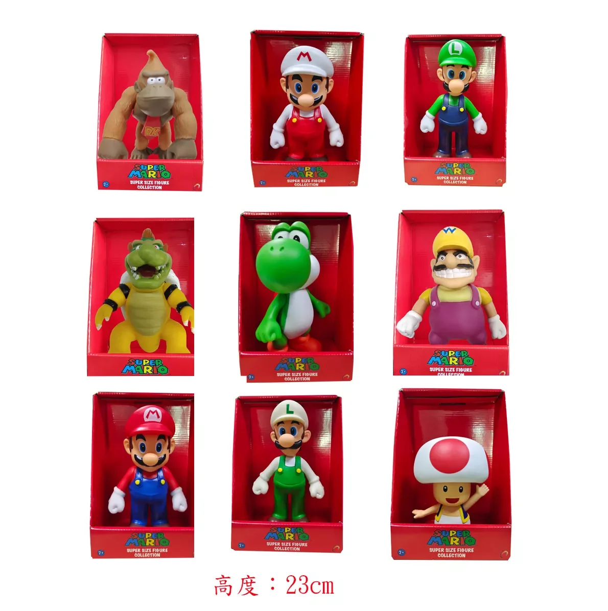 Pvc Super-mario Odyssey Game Doll 23cm Mario Brothers Dragon Yoshi ...