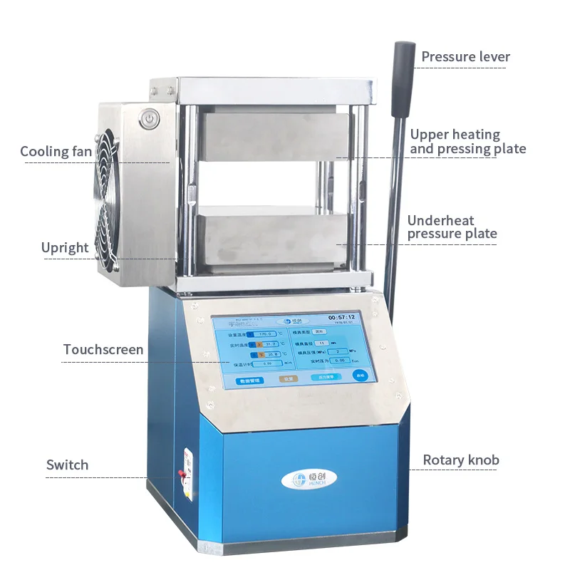 Manual Hot Press All-in-one Laboratory Only Hot Pressing Machine ...