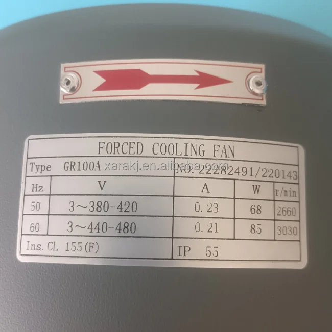 Motor Forced Cooling Fan GR100A - Reliable and Efficient