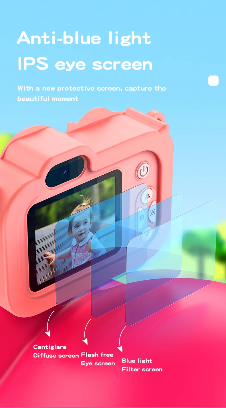 OEM Kids Birthday Min Camera Y8 Front and Rear Cameras 1080P Photo ...