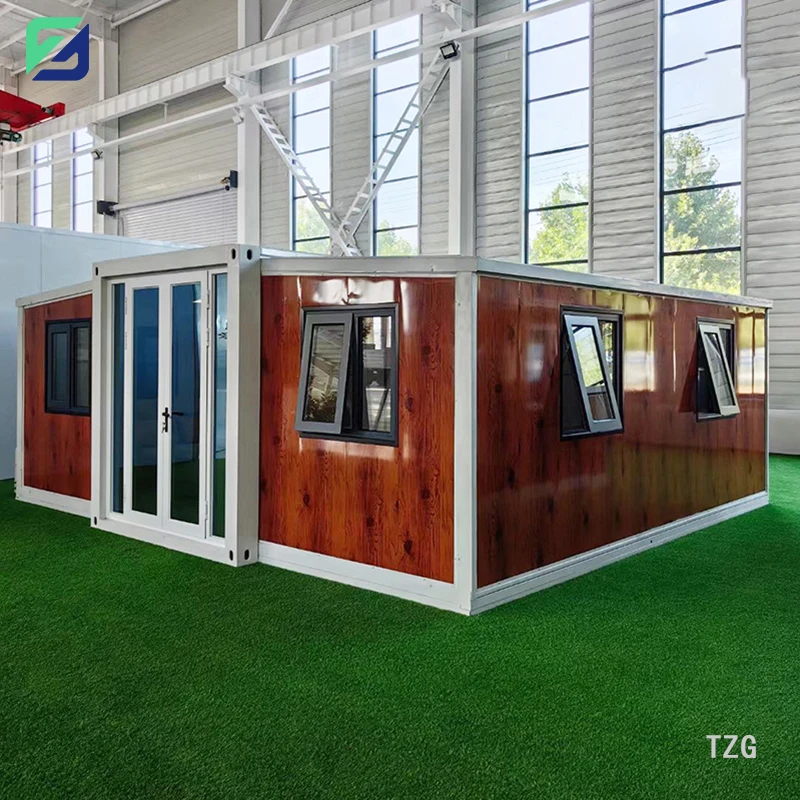 Quick Installation 20ft 40ft Folding Prefab Container Houses Foldable ...