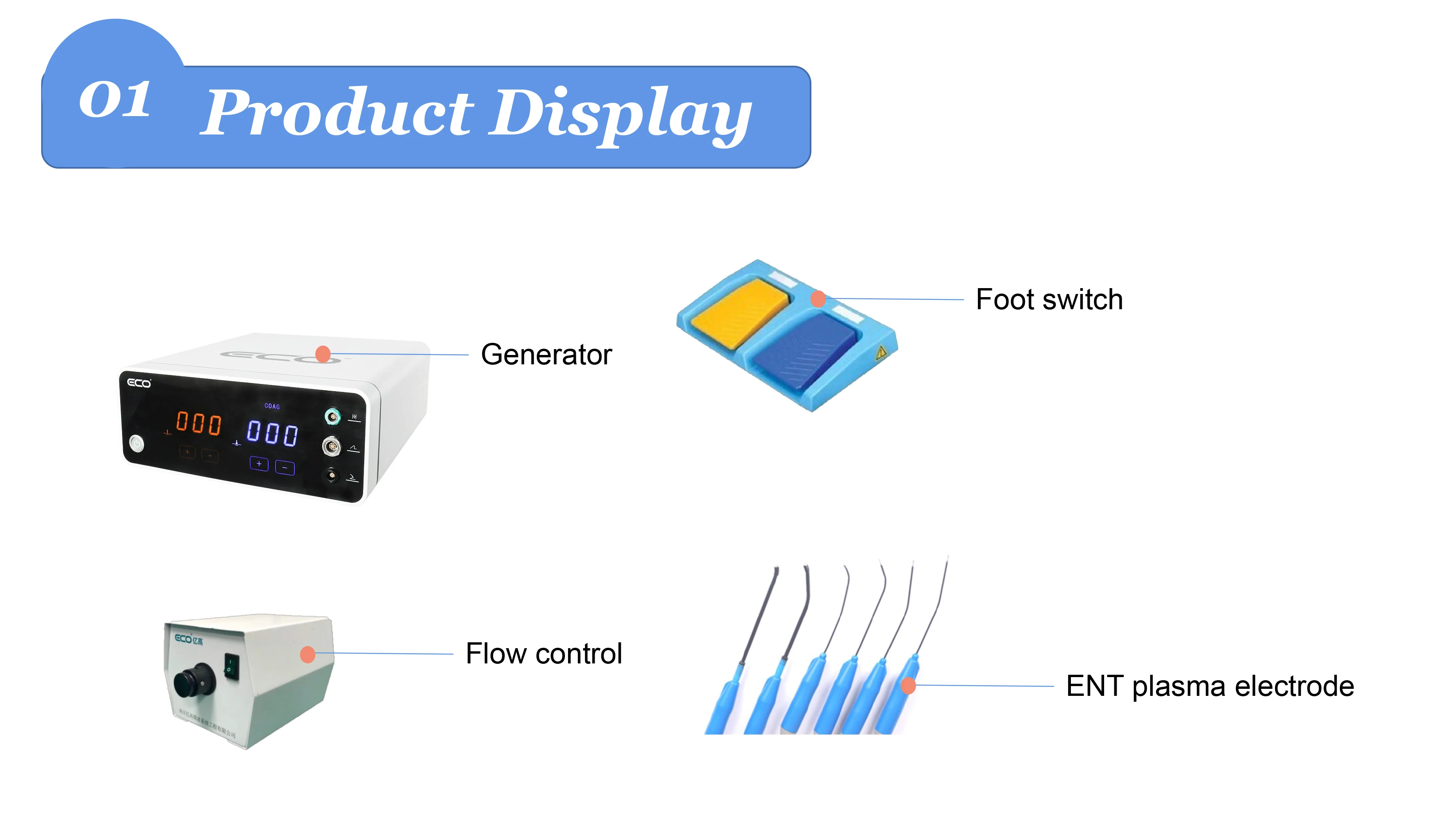 Cold Radiofrequency Plasma Ablation System Ent Plasma Coblator 2 ...