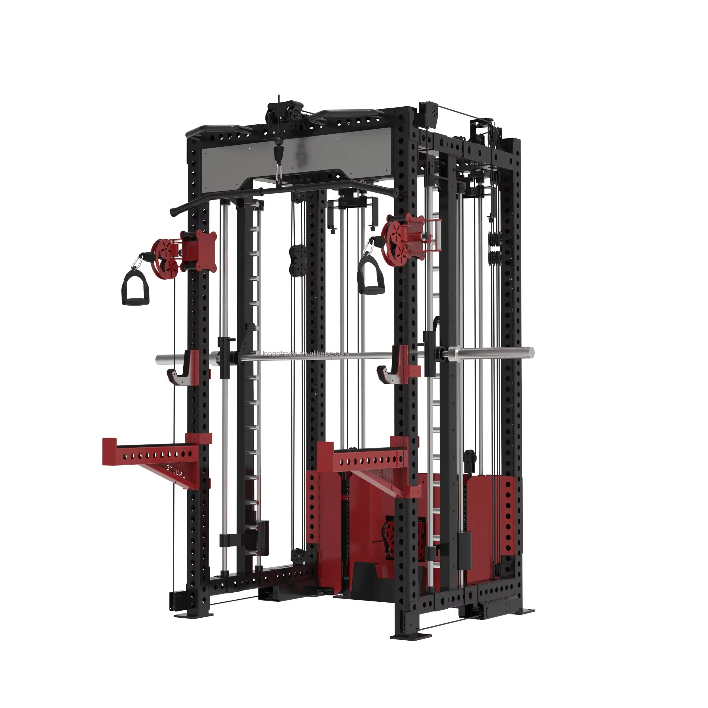 Commercial Multi Gym Machines Squat Rack Mutli Functional Gym Equipment ...