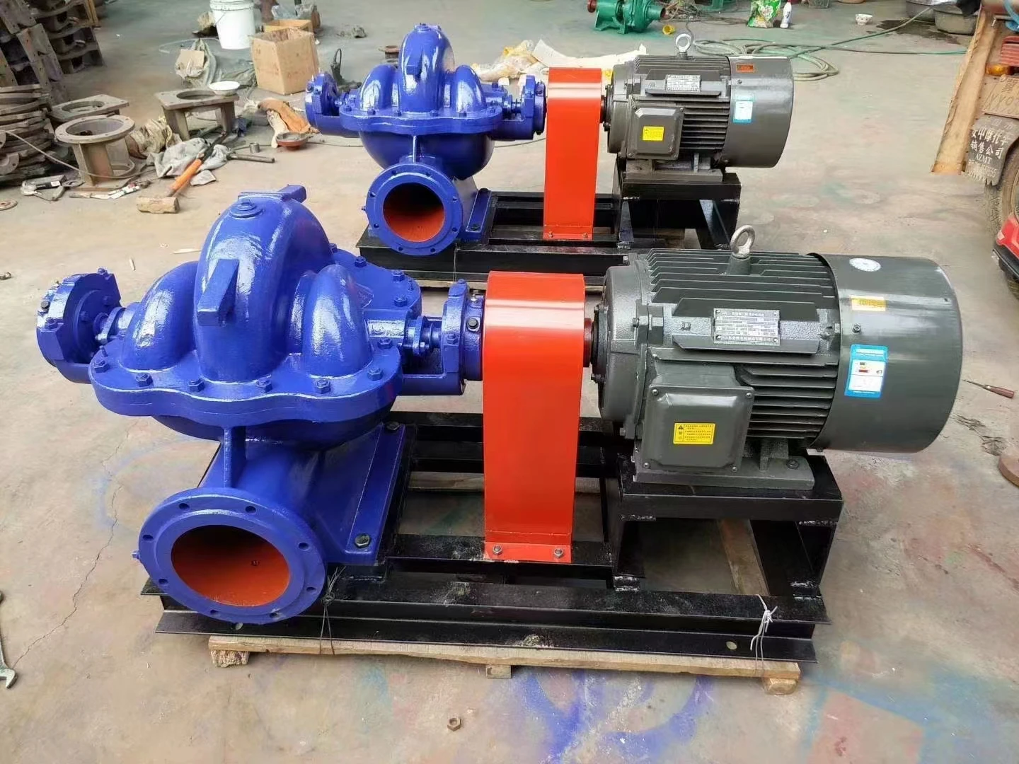 Electrical Centrifugal Clean Water Pump Water Pumping Machine Split ...