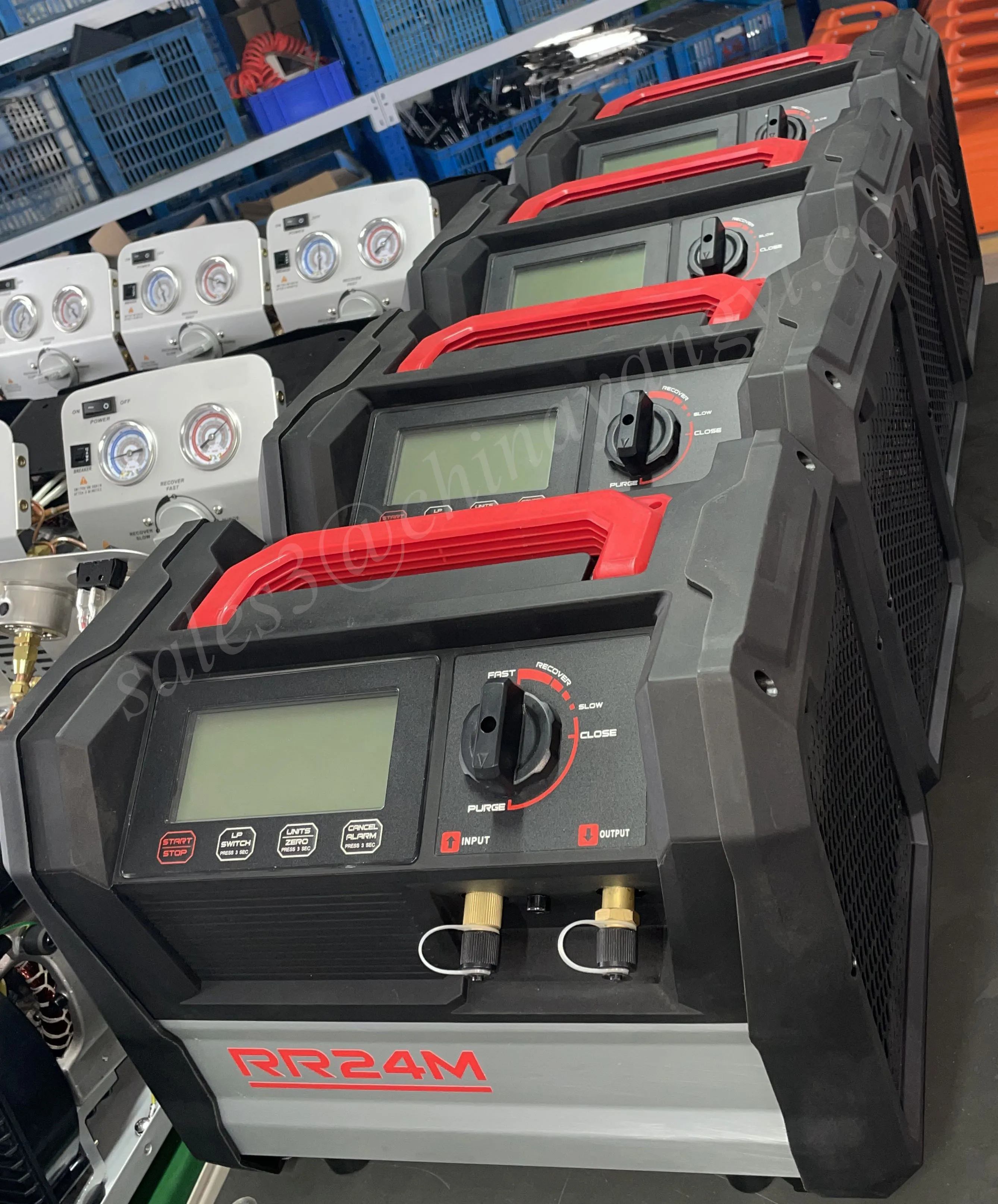 R32 R410A R134a Refrigerant Recovery Machine 1HP for AC & HVAC - OEM