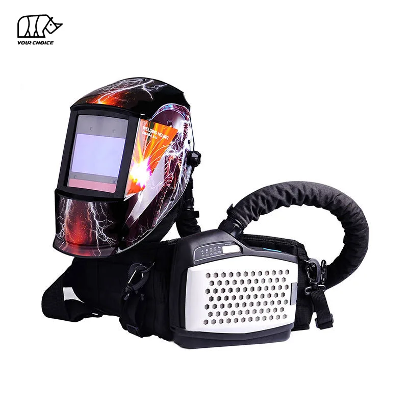 Portable Papr Respirator True Color Big View Auto Darkening Solar ...