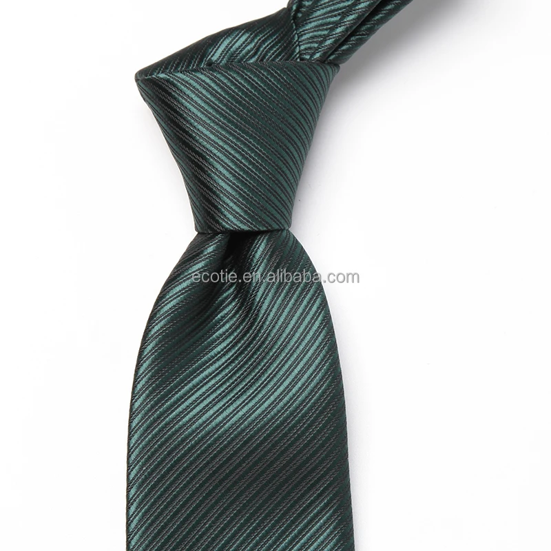 Newest Stock Fashion Men Striped Ties 2022 Silk Polyester Lime Sage Green Solid Tie Woven ...