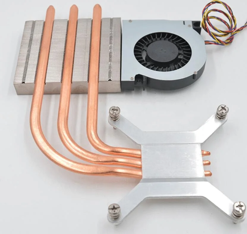 Custom High Performance Copper Heatpipe Soldering Heatsink Module ...