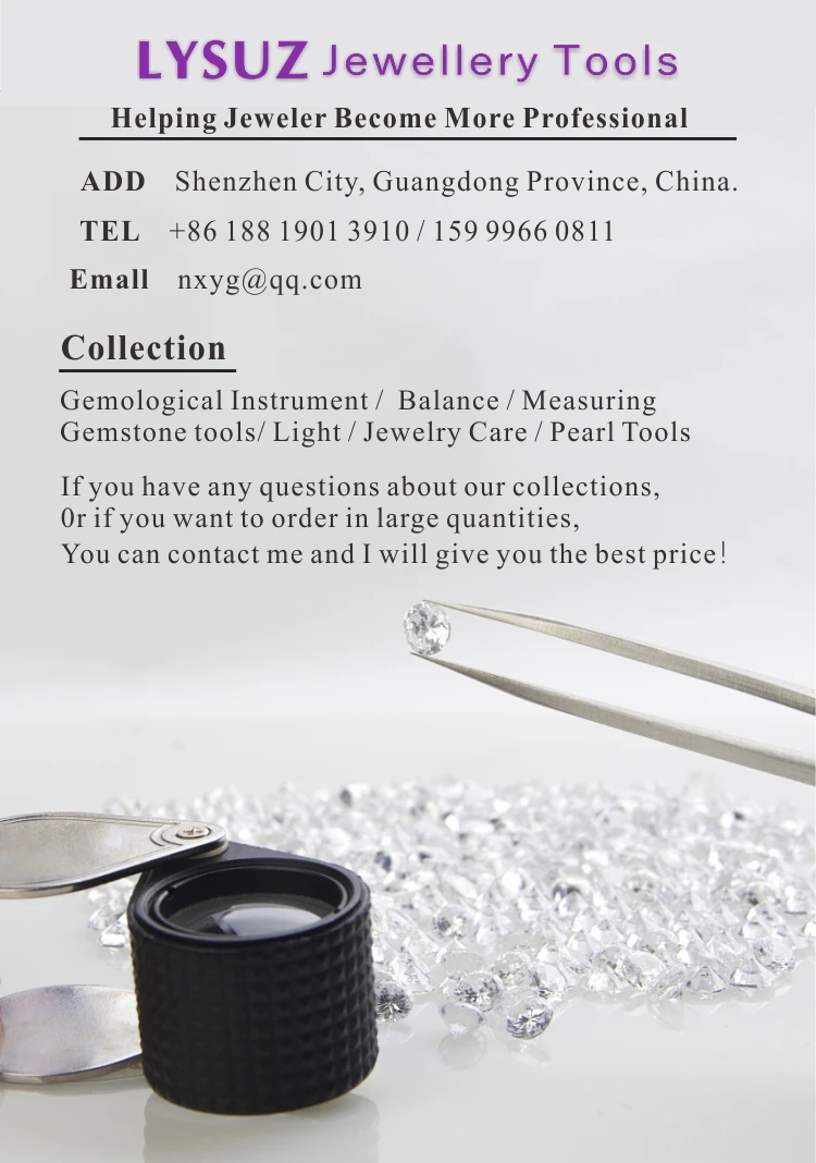 Jewelry Identification Kit Bag Instrument Diamond Gemstone Appraisal ...
