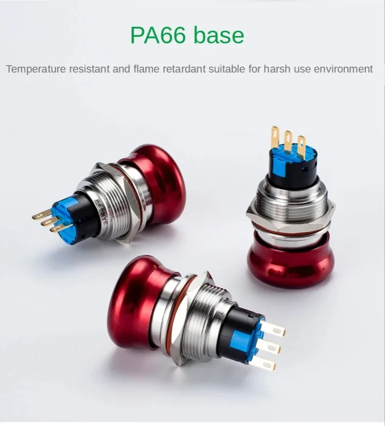 Sweideer Good Quality Rotation-releasing Rotary Metal Emergency Stop ...