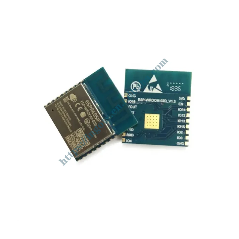ESP-WROOM-02D-N4升级物联网无线Soc模块ESP WROOM 02D与FCC CE集成电路KCC电信认证esp wroom ...