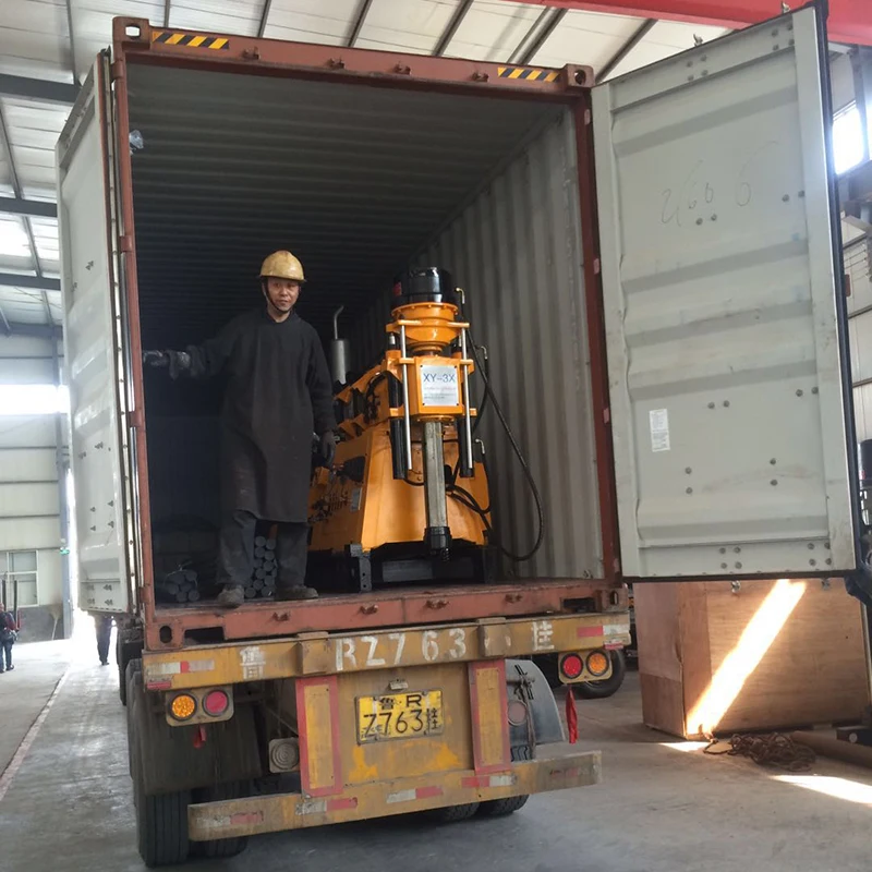 Mining Portable Hydraulic Crawler Drilling Rig - 160m Depth