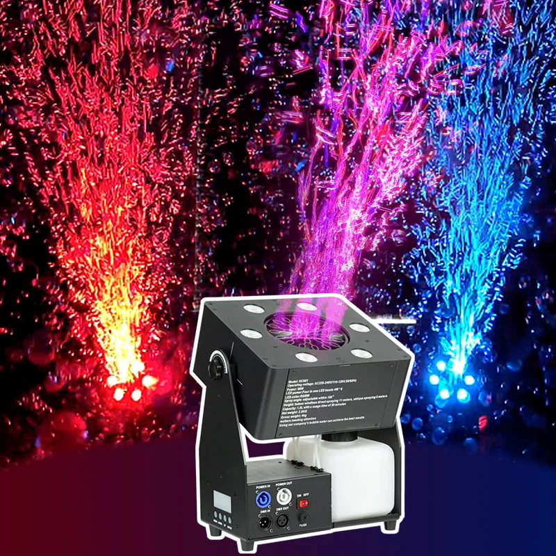 Wireless Bubble Machine Remote Control 100W RGBW Wedding Event Bubble ...