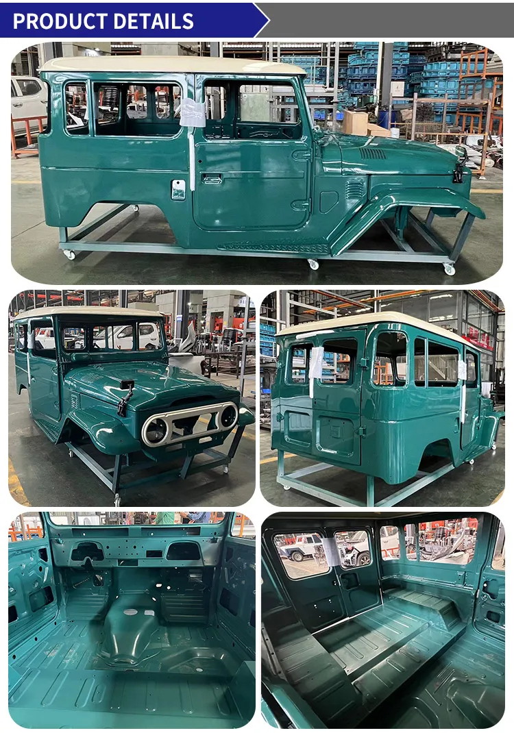 Classic Car Accessories - Complete Cab for Toyota Land Cruiser FJ40 1978-