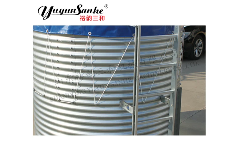 Corrugated Steel Water Storage Tank - Industrial Fire Water Storage ...