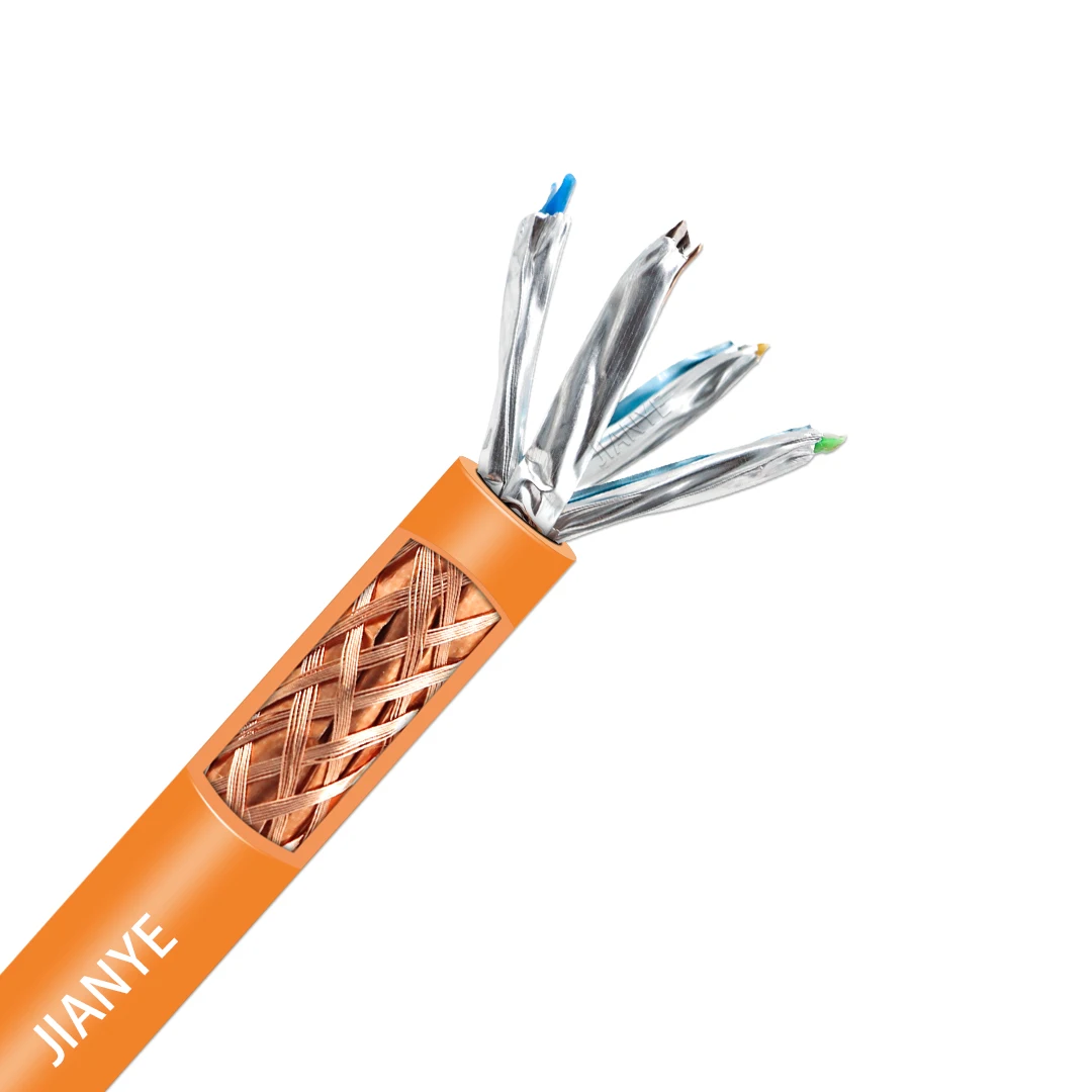Super September Solid Bare Copper network braided cable Cat 7 FFTP cat ...