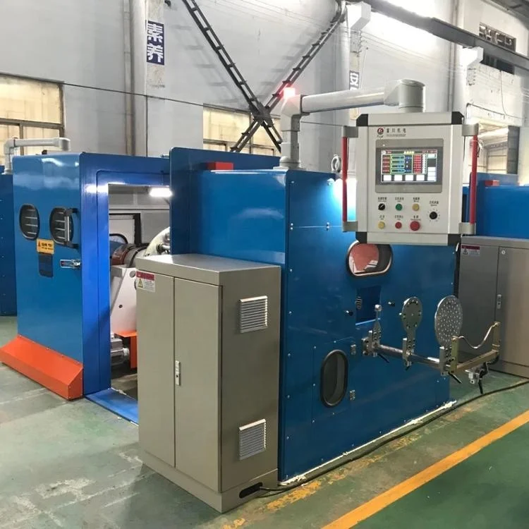 High speed Unilay bunching machine copper Aluminum wire double twist ...