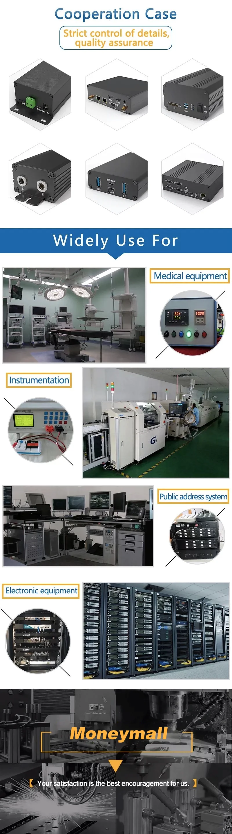 Cnc Machining Aluminum Rackmount Chassis Enclosure Metal Electronics ...