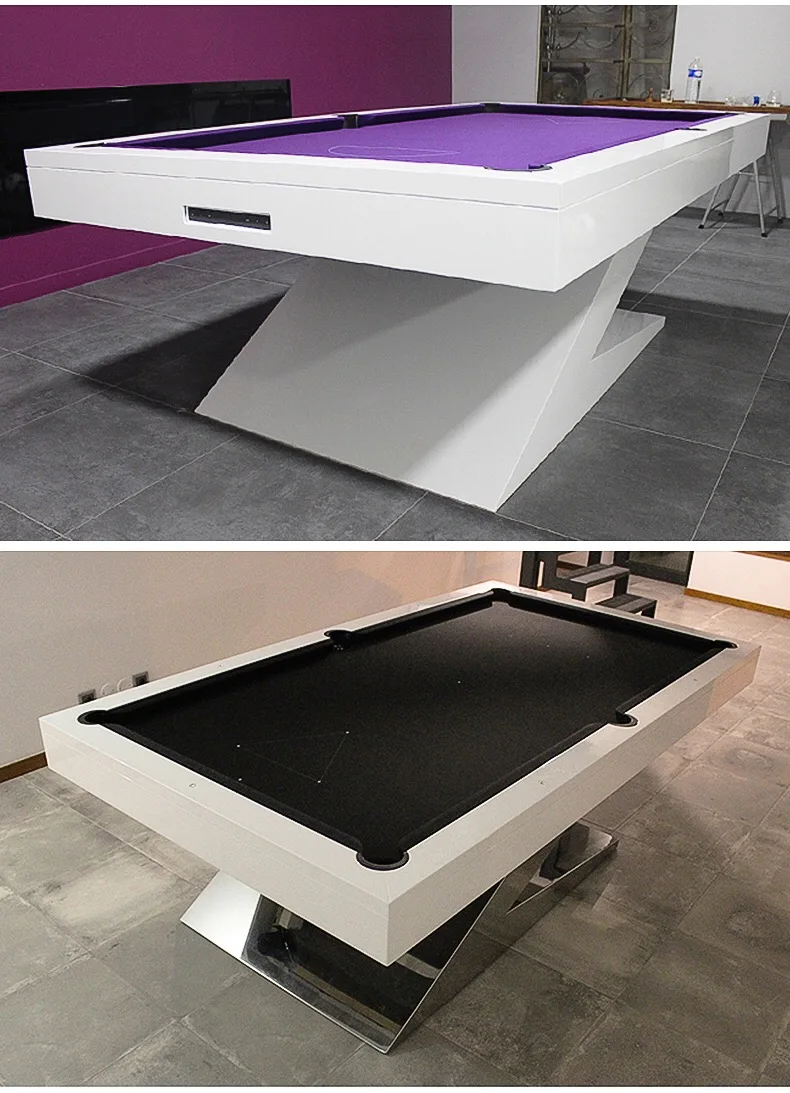 Modern Style Z-shaped Table Legs Design Solid Strong Oak Material ...