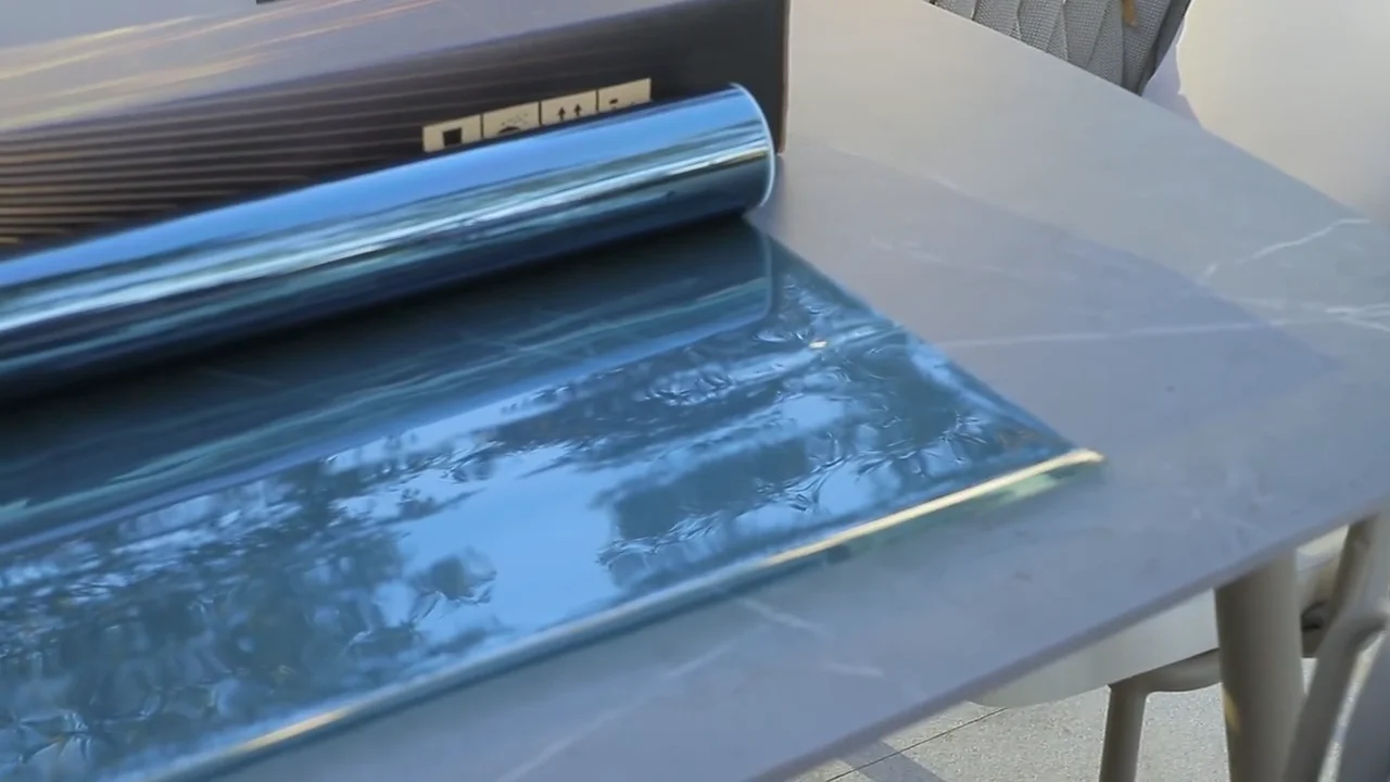 3 Mil Window Explosion- Proof Protective Solar Safety Glass Film 1.52 ...