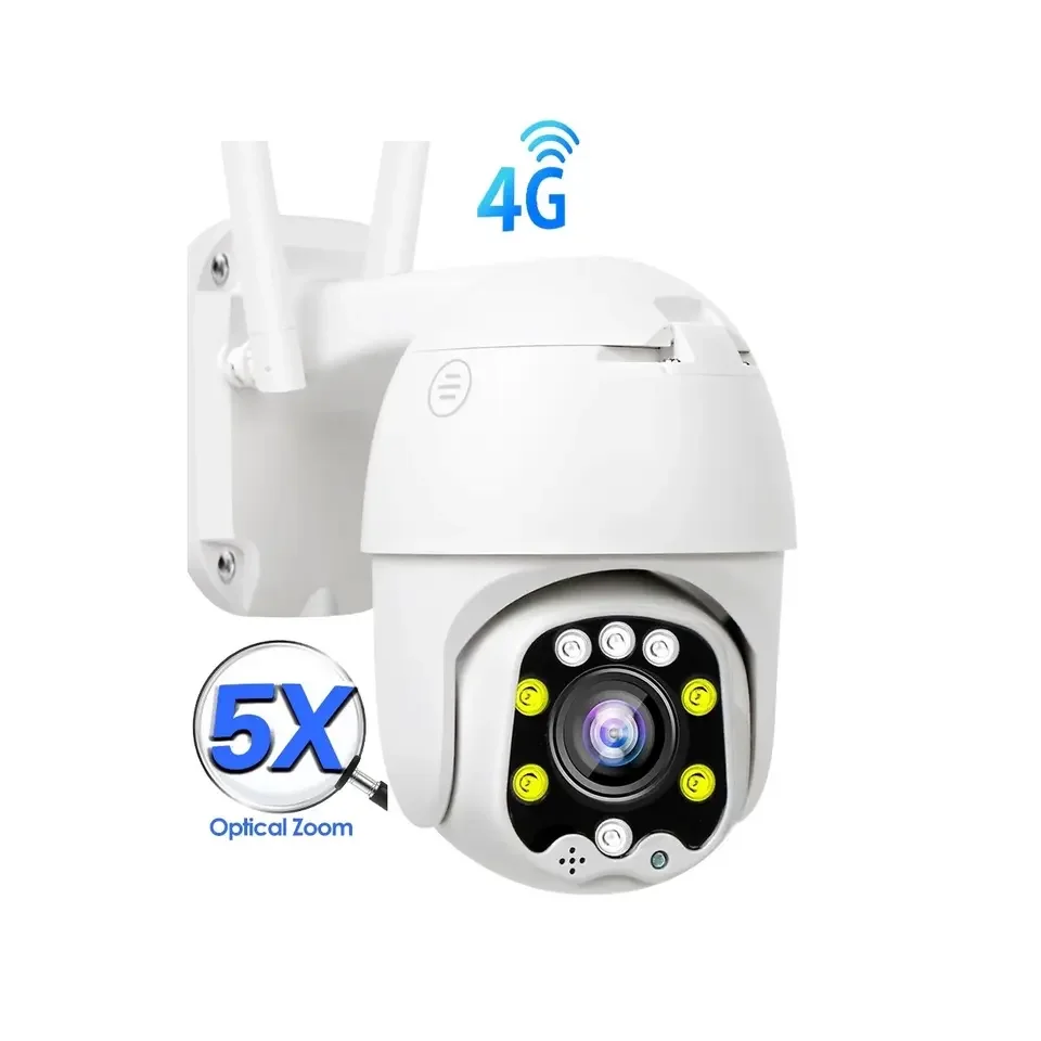 Outdoor Mini 4g Wifi Camera 5x Zoom Optional Ir Night Version 30fps ...