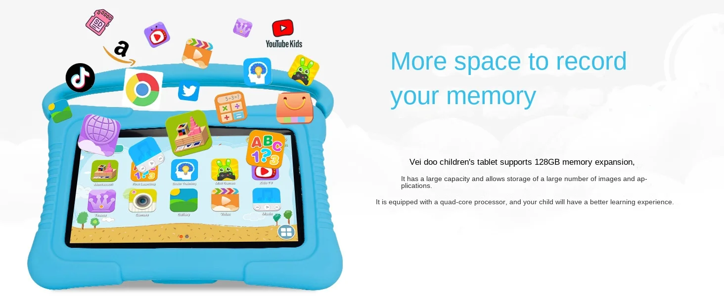 7-Inch Children's Tablet Intelligent Learning Machine Learning Call ...