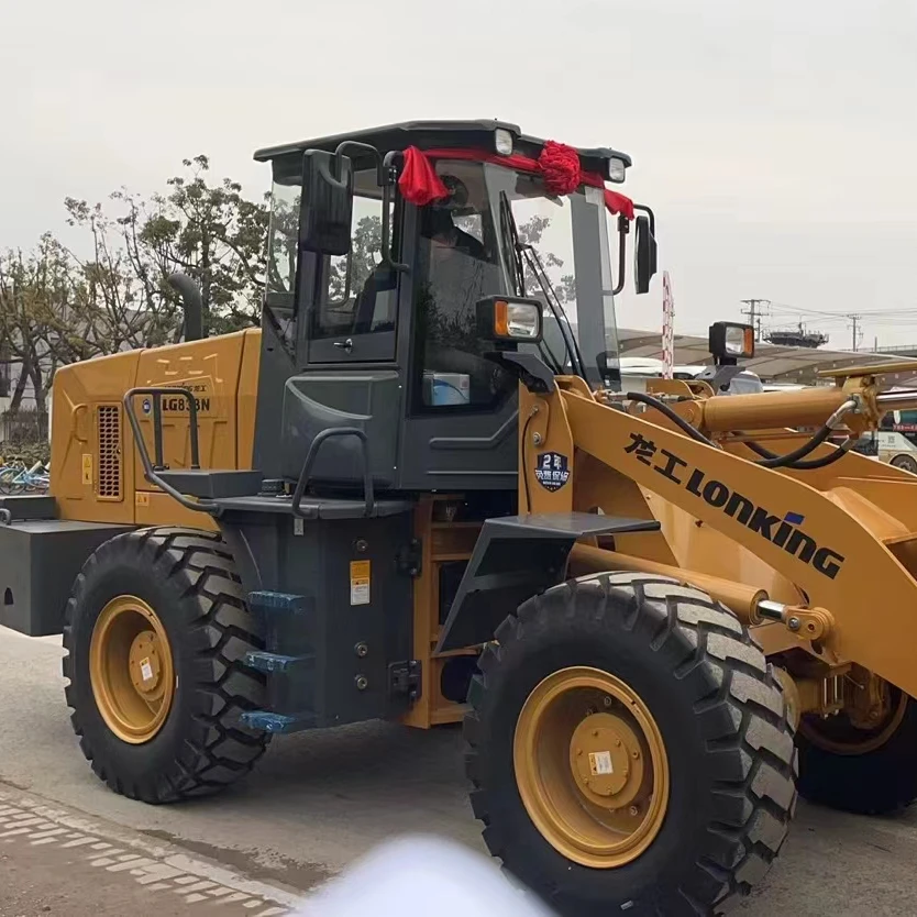 Lonking Large Scale 6ton Wheel Loader Lg863 For Heavy Duty Work Sturdy ...