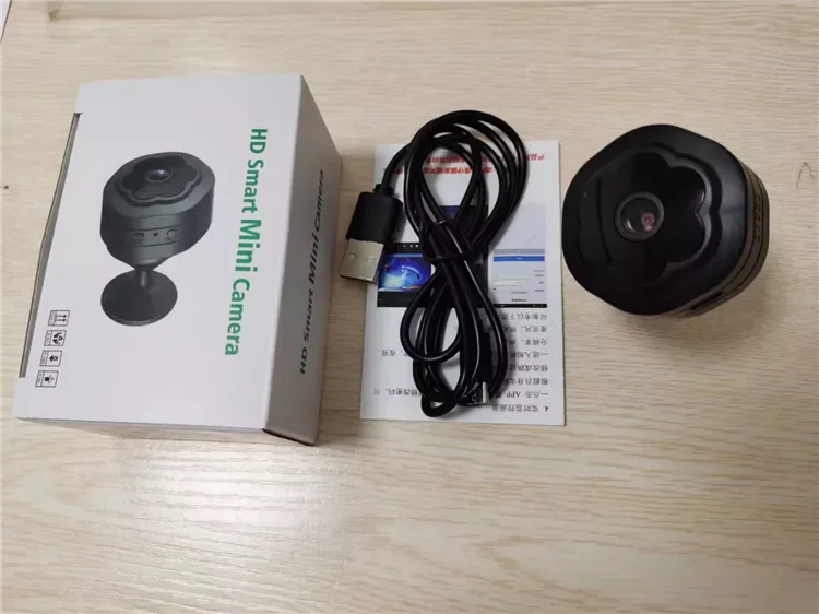 360 Rotate Magnetic Mini Camera 1080p Camera Wireless Security Camera ...