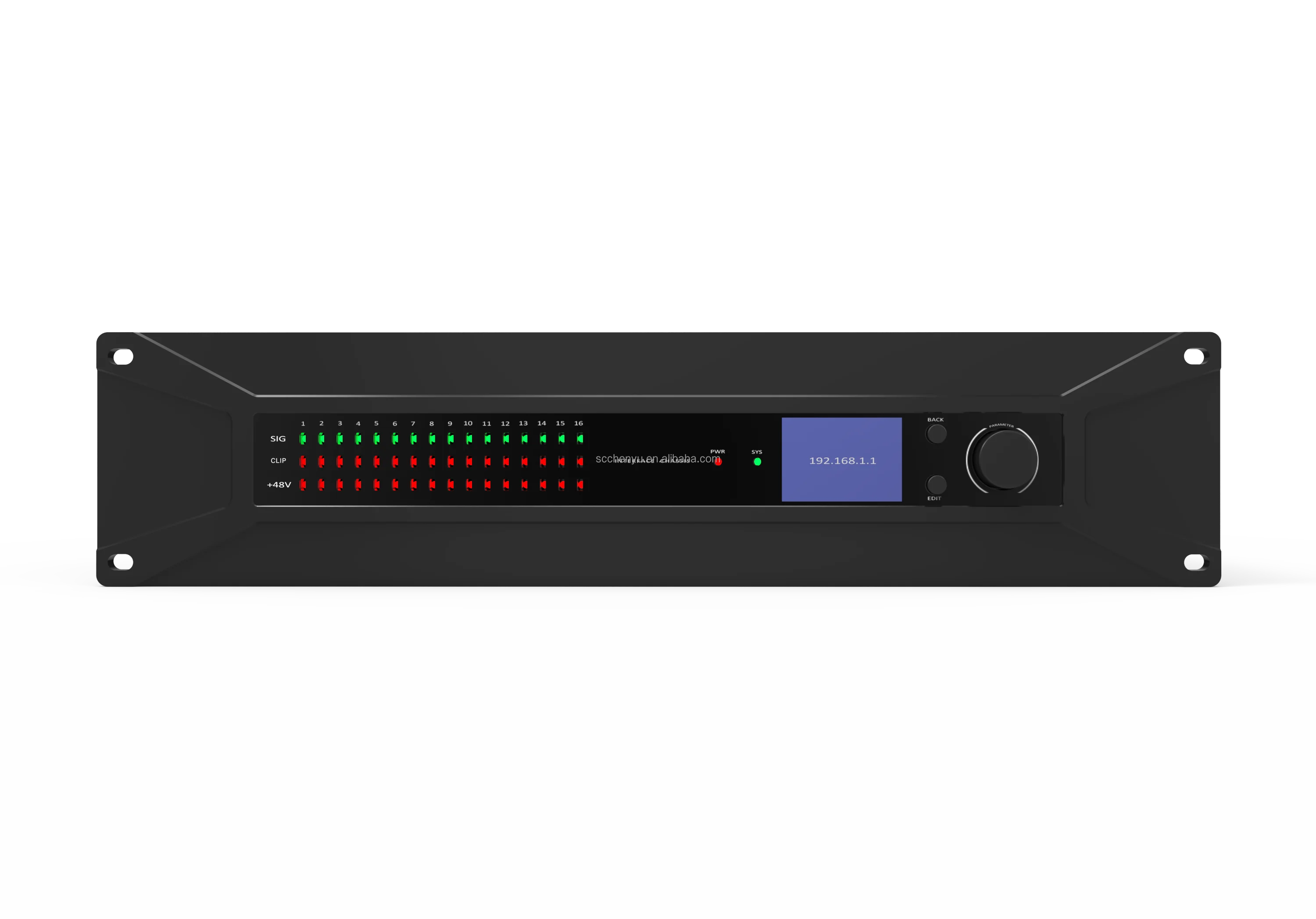 8 Channels Analog Input Dante Convert Audio Interface