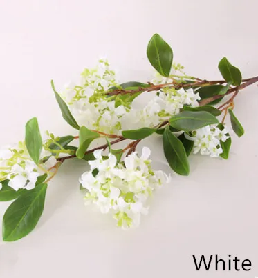 Wholesale Artificial Silk Murraya Paniculata Lilac Flower Home Wedding ...