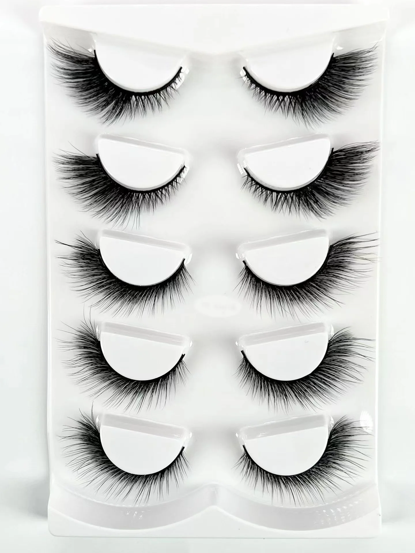 Black Band 3d Faux Mink Fake Eyelashes With Custom Eyelash Packaging ...
