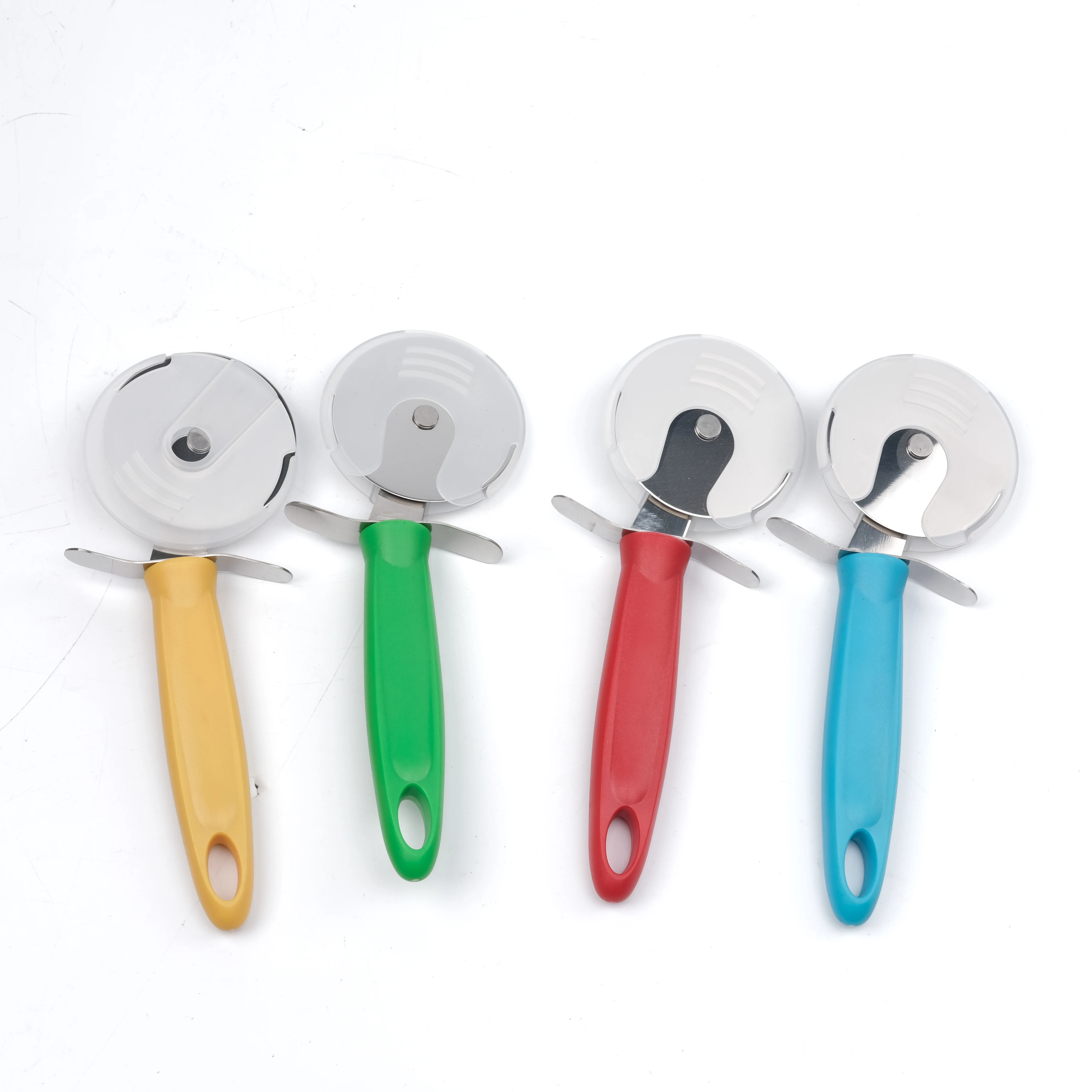 Home Kitchen Pizza Tool Stainless Steel Pizza Cutter Wheel With Plastic ...