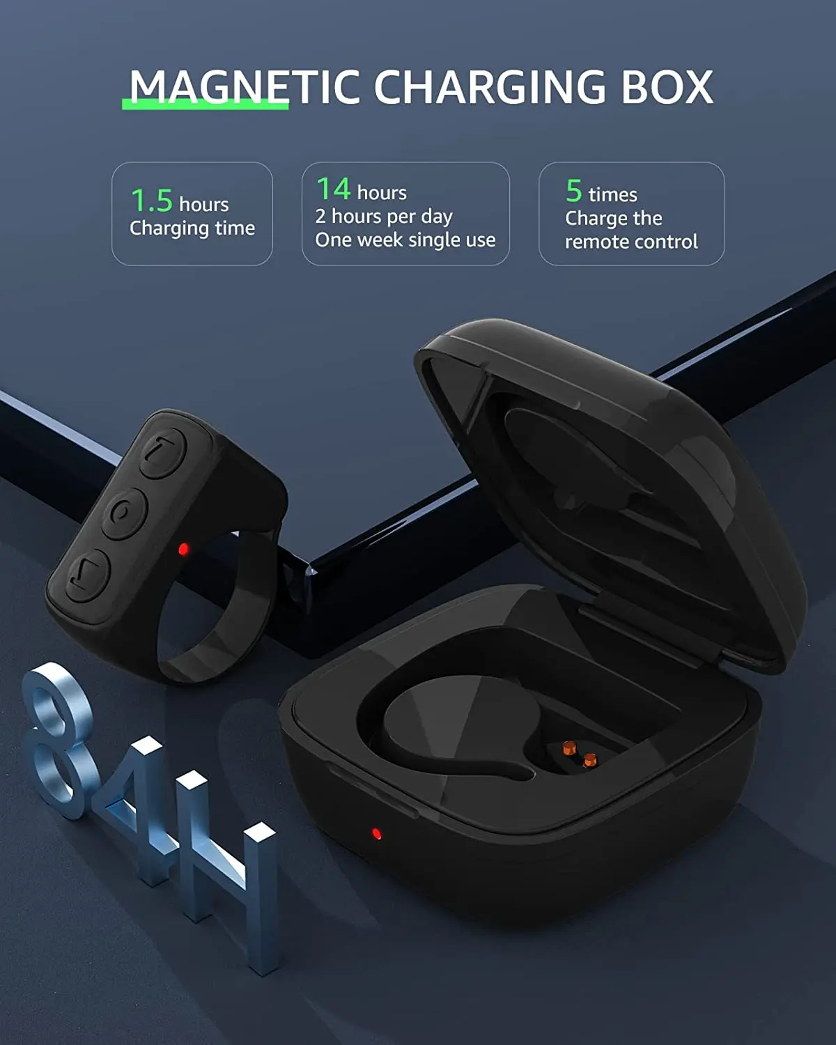 Remote Control Scroll Ring Tiktok Scrolling Kindle Page Turning Photo ...