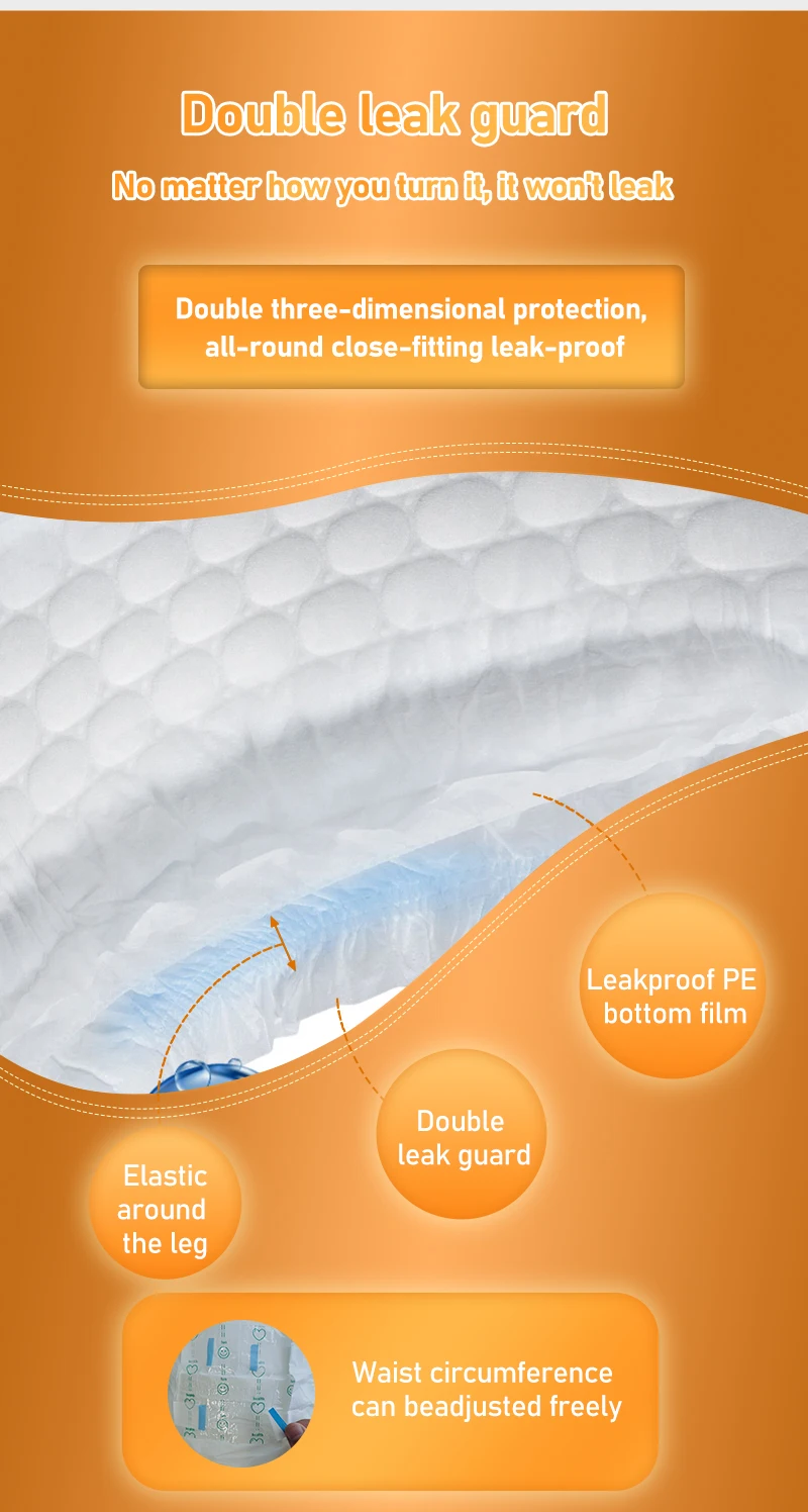 JR Hospital Medical Supersoft Adult Diaper Factory Wholesale